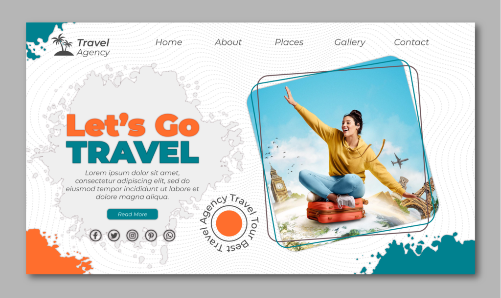 How to make a travel website design | Green Cube Solutions